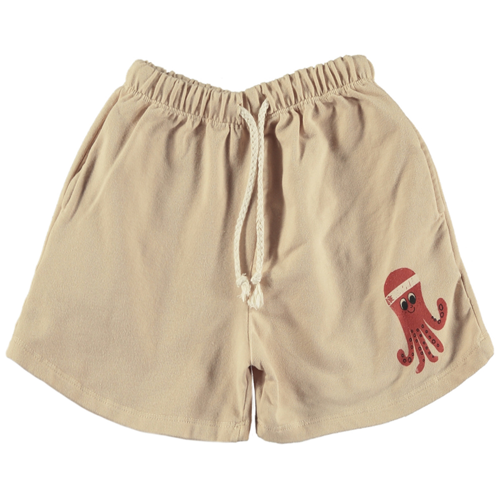 OCTOPUS LATTE BERMUDA SHORTS - Creative kids clothing made in Barcelona ...